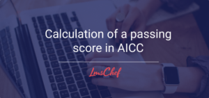 How a passing score is calculated in AICC - by David Brandt